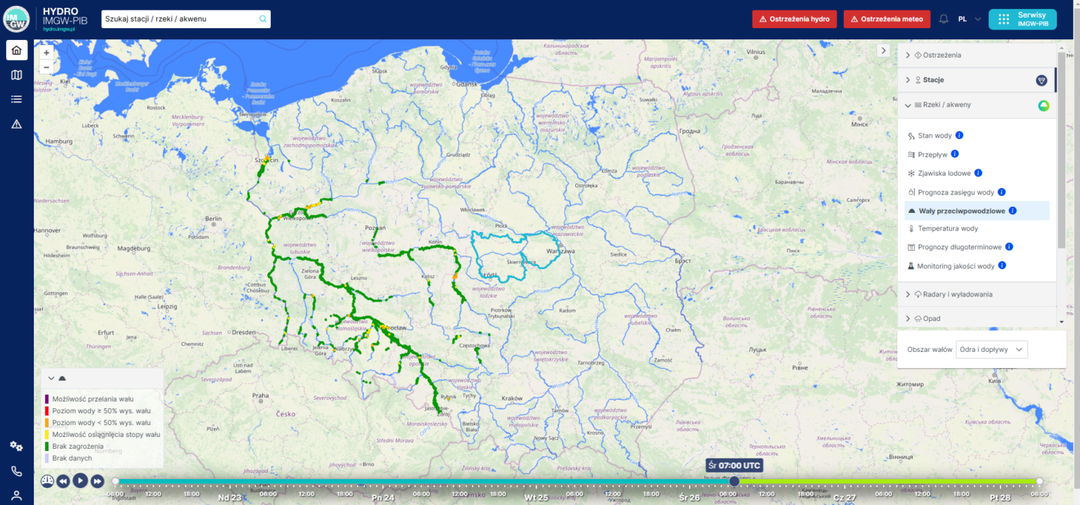 Nowy specjalistyczny produkt w serwisie Hydro IMGW – IMGW-PIB