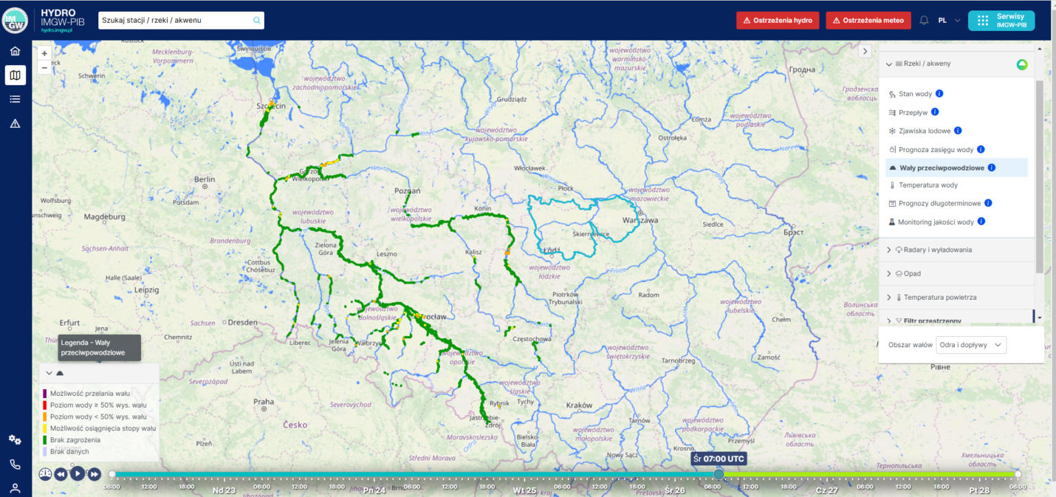 Nowy specjalistyczny produkt w serwisie Hydro IMGW – IMGW-PIB